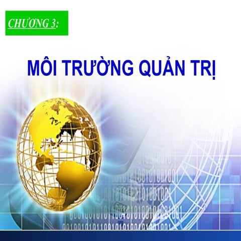 C3 moi truong quan tri - 2016 | PPT