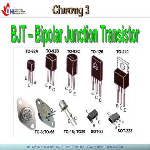 C3-Transistor BJT.pdf dai học công nghiep | PDF