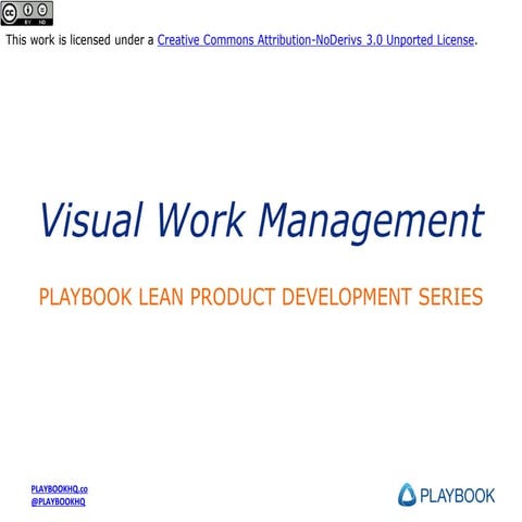 Visual Work Management in Product Development | PDF