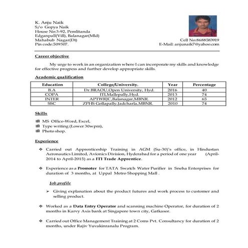 Resume new (1) naik | DOCX