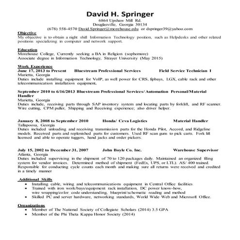 Jim S. Castaneda Resume | DOCX