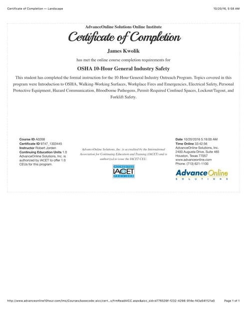 Continuous Improvement - certification | PDF | Business | Business and Finance