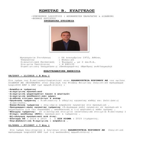 βιογραφικο 3 | PDF