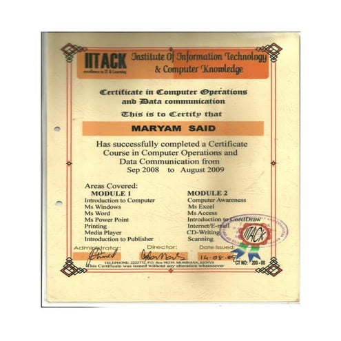 IITACK | PDF