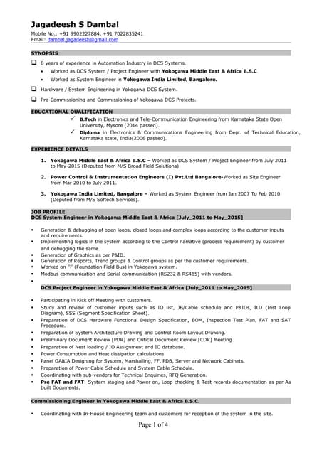latest resume | DOCX