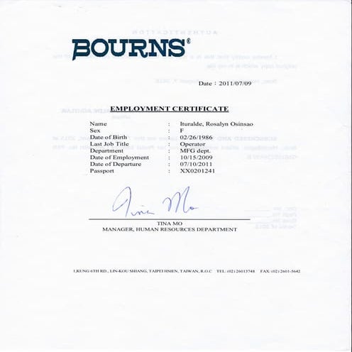 COE - BOURNS | PDF