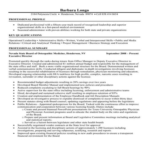 Longo_Barbara_Resume_June 2015 | PDF