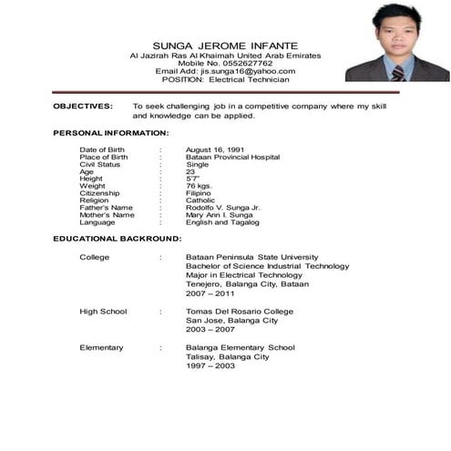 Jerome Sunga UPDATED CV | DOCX