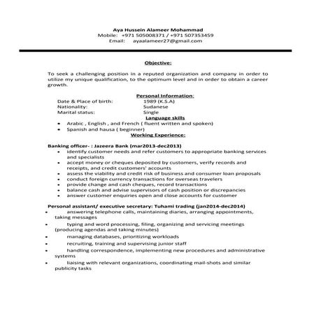 Aya CV 2015 (2) | DOC