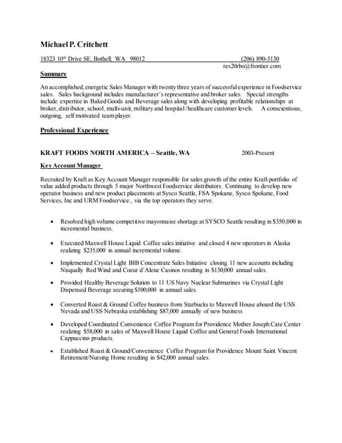 MikeBinkManning-Resume' Linkin | PDF