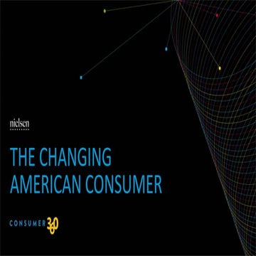 The Changing Consumer Landscape What We Look Like Now | PDF