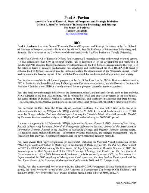 Ahmad Kamal Mohammed - CV | PPT