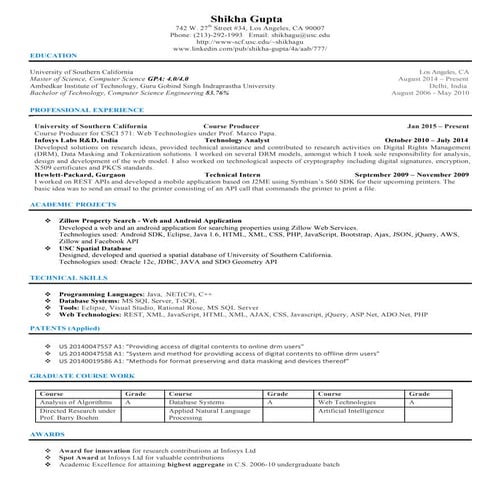 v2_Shikha_Gupta_Resume | PDF