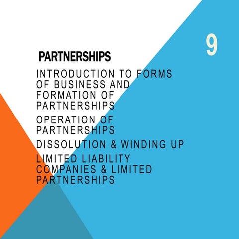Limited Liability Companies: Structure and Advantages | PPTX