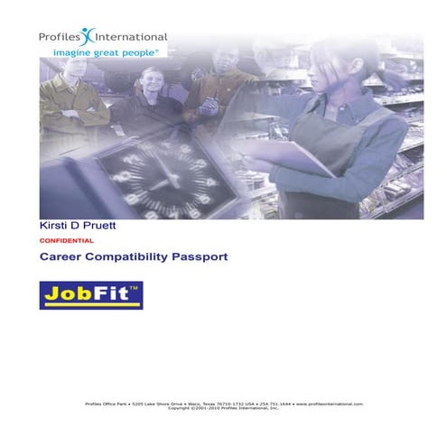 jobfit report 2013 editted | PDF