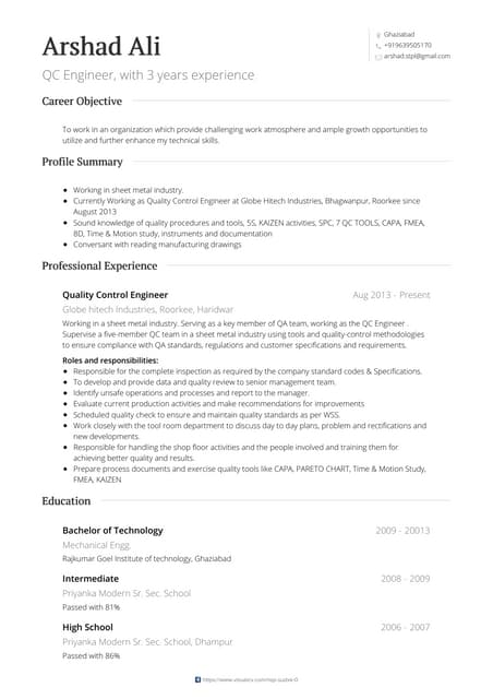 ravindra_resume | PDF