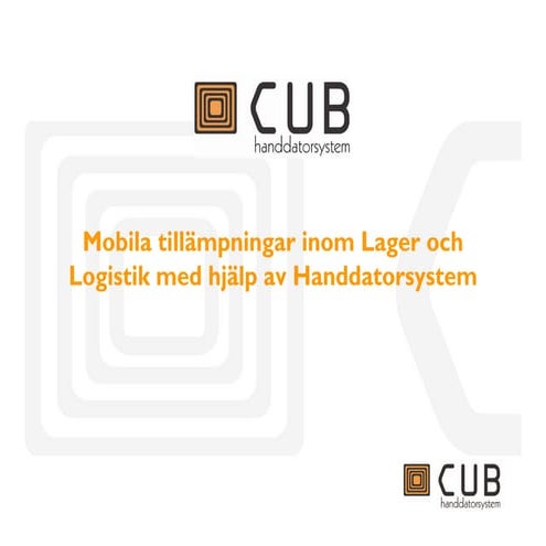 CUB systems | PDF