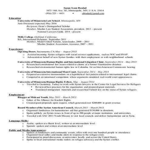Boulad resume | DOCX
