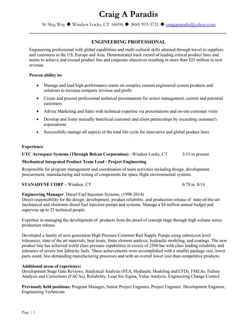 Eng. Essam Ahmed CV | PDF