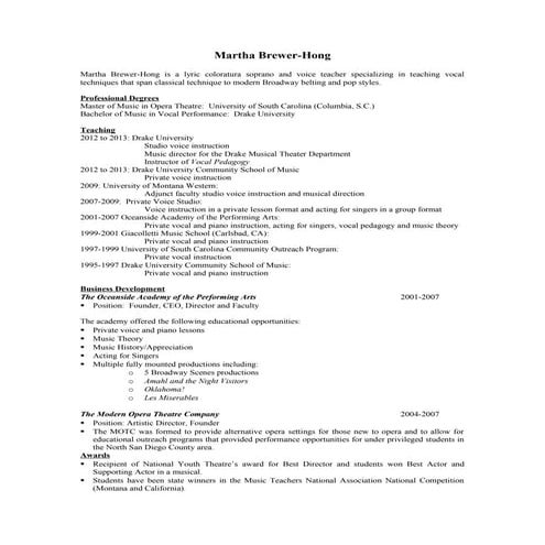 Activities Resume Pratt | DOCX