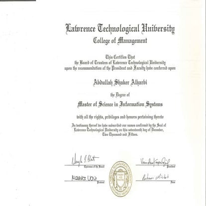 Master degree | PDF