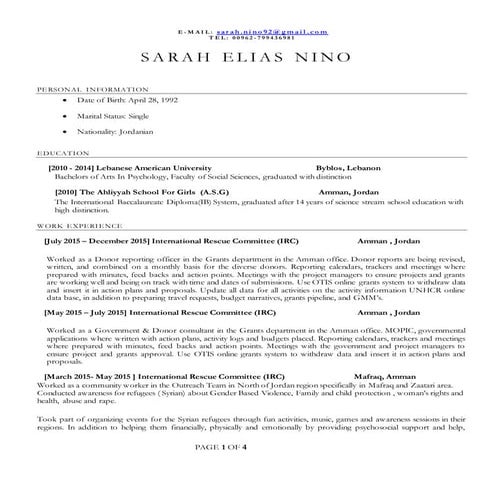 Wafa_Alamaireh CV _20160131_WA | DOC