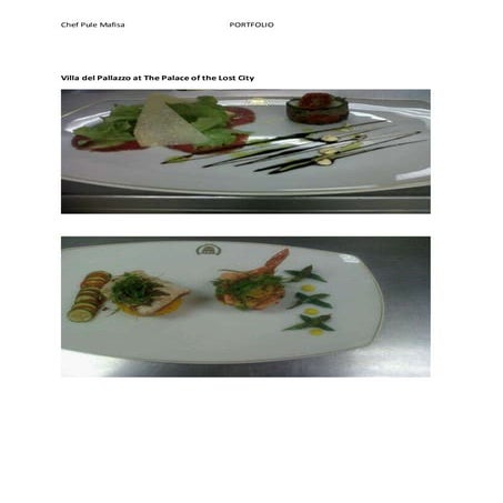 My Food Portfolio | PDF