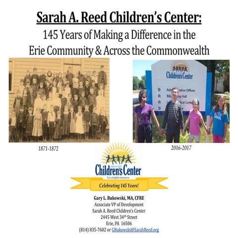 Impacting Community - Sarah Reed Children's Center St. Ann's Campus 7. ...