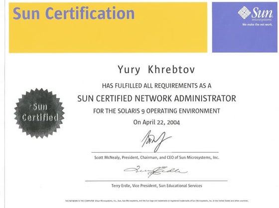 Sun Solaris 8 Operating Environment System Administration I | PDF