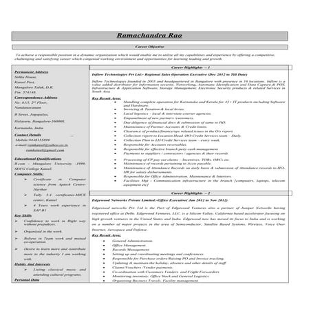 CV Ramachandra | DOC