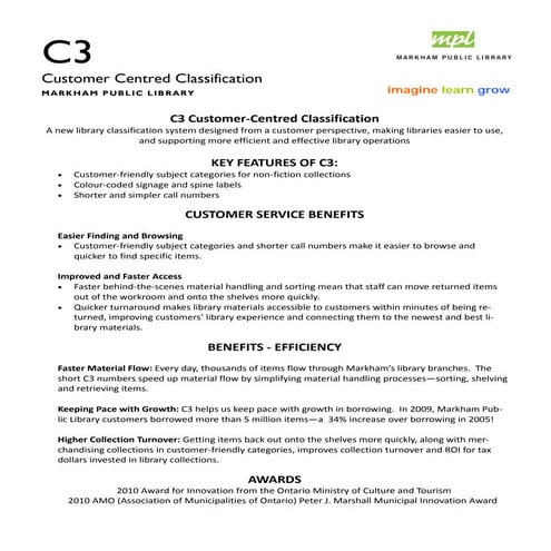 C3 categories | PDF