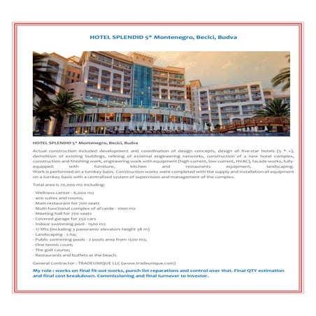 HOTEL SPLENDID | PDF