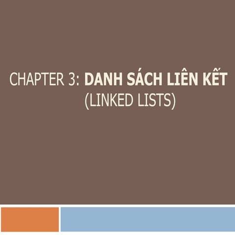 C3 danh sachlienket | PPT