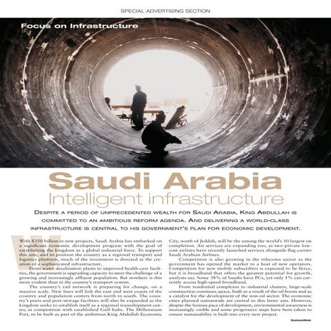 Saudi Arabia_Intelligent infrastructure_2007 | PDF