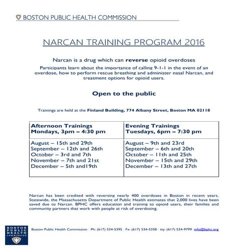 Narcan training | PPTX