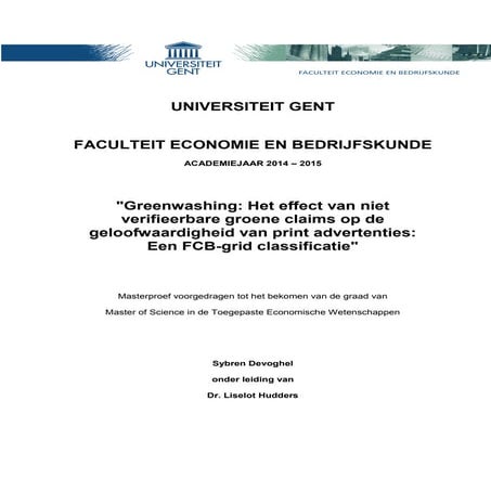 Masterproef (Sybren Devoghel) | PDF