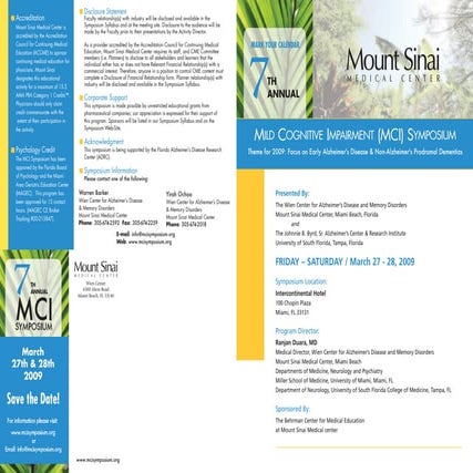 MCI brochure2009 | PPT