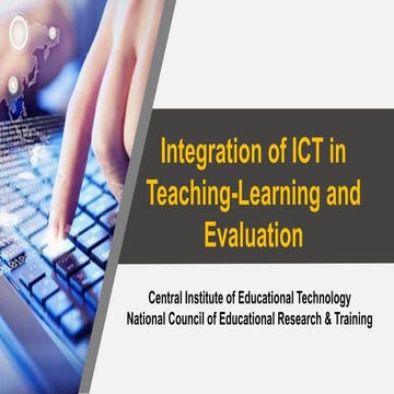Integration_of_ICT_in_Teaching-Learning_Mushtaq.pptx | Education industry | Industries