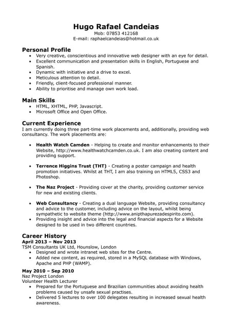 New_CV_ariel_07_2016 | PDF