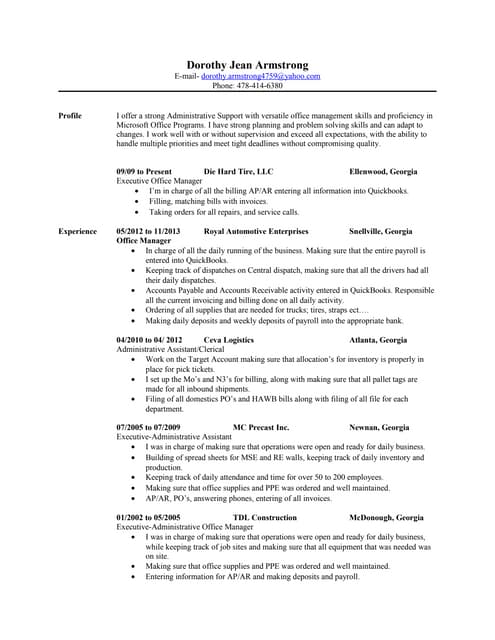 Linda- Resume Final | PDF