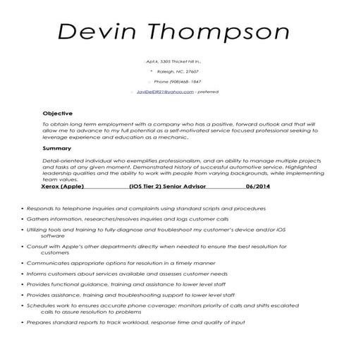 Robert Atkisson Jr Resume | DOCX