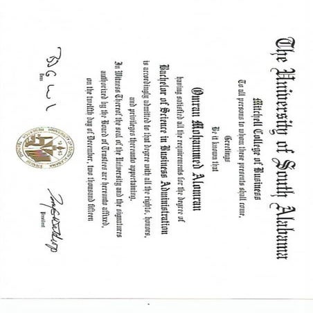 Academic Certificate | PDF