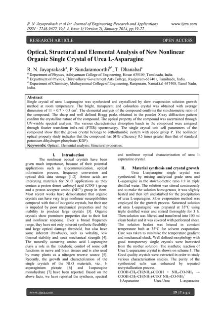 Solubility Studies and Growth of 4-aminobenzophenone Single Crystal: a ...