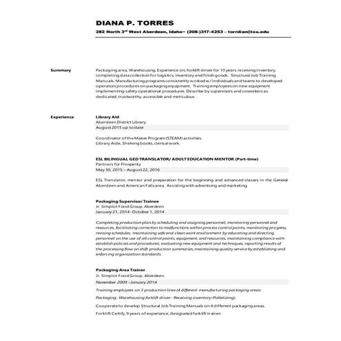 Byron Coates Resume | DOCX