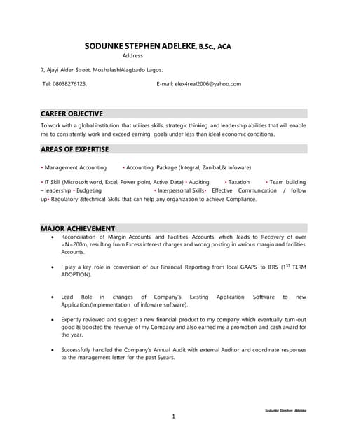Resume andrie wijaya | DOCX