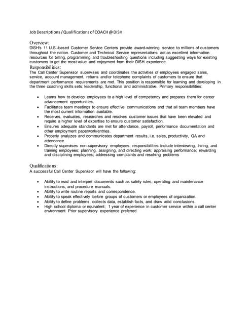 Job Descriptions _ OJT | PDF