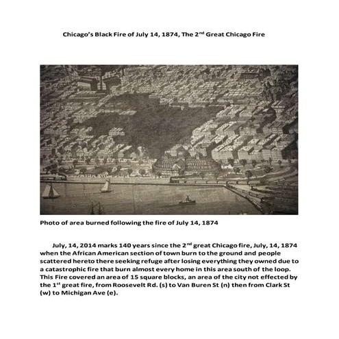 The Great Chicago Fire | PPTX