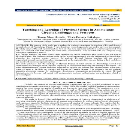 Action research sample | PDF