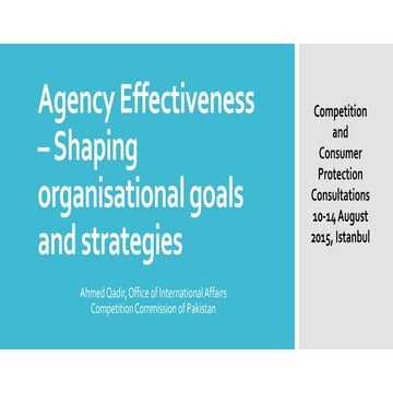 Day 5 Shaping organisational goals and strategies | PPTX
