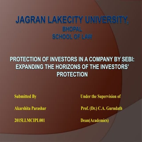 Dissertation Presentation | PPT